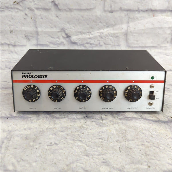 Shure Prologue 200M 4 Channel Microphone Mixer - Evolution Music