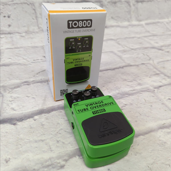 Behringer TO800 Vintage Tube Overdrive - Evolution Music