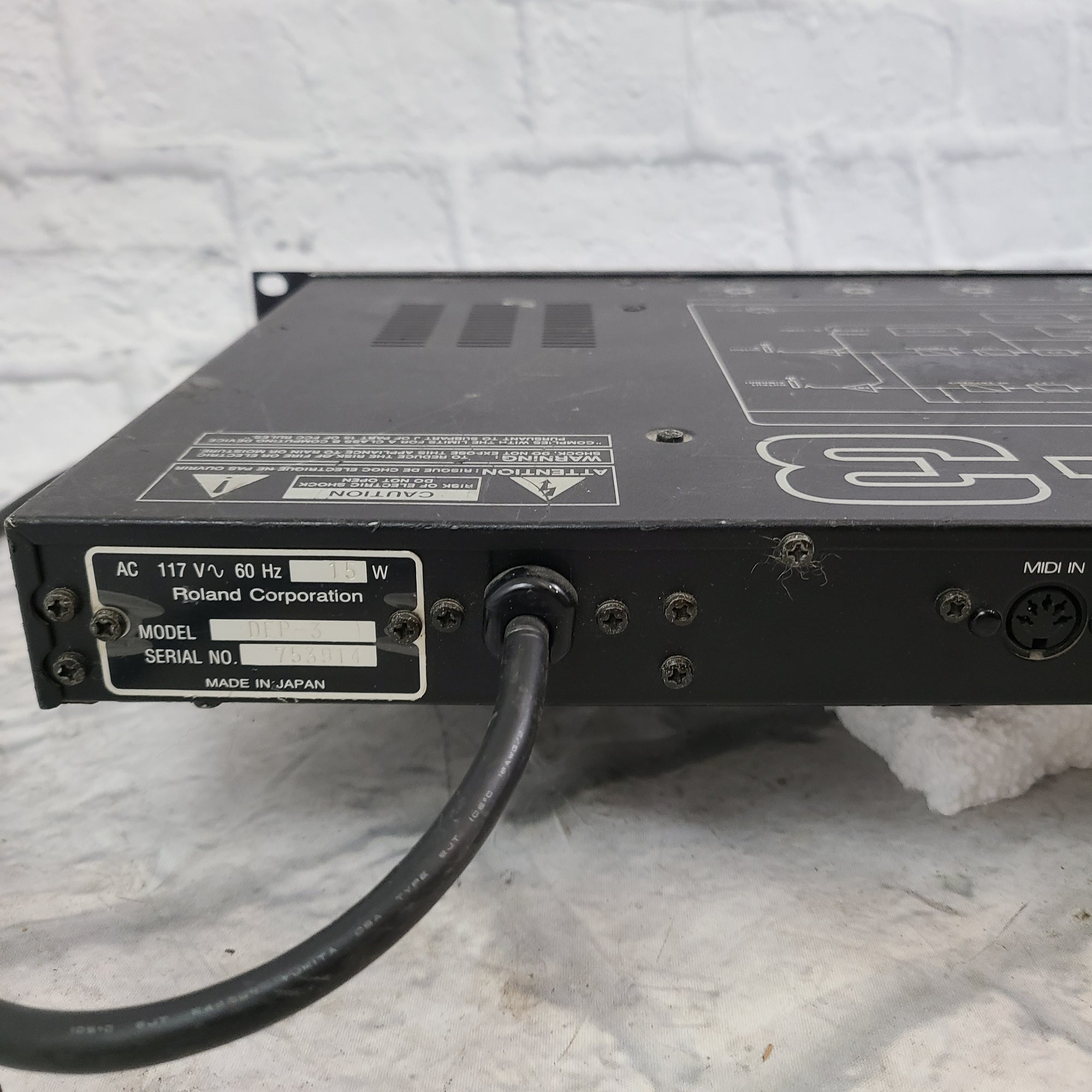 Roland DEP 3 Multi Effects Rack Unit - Evolution Music