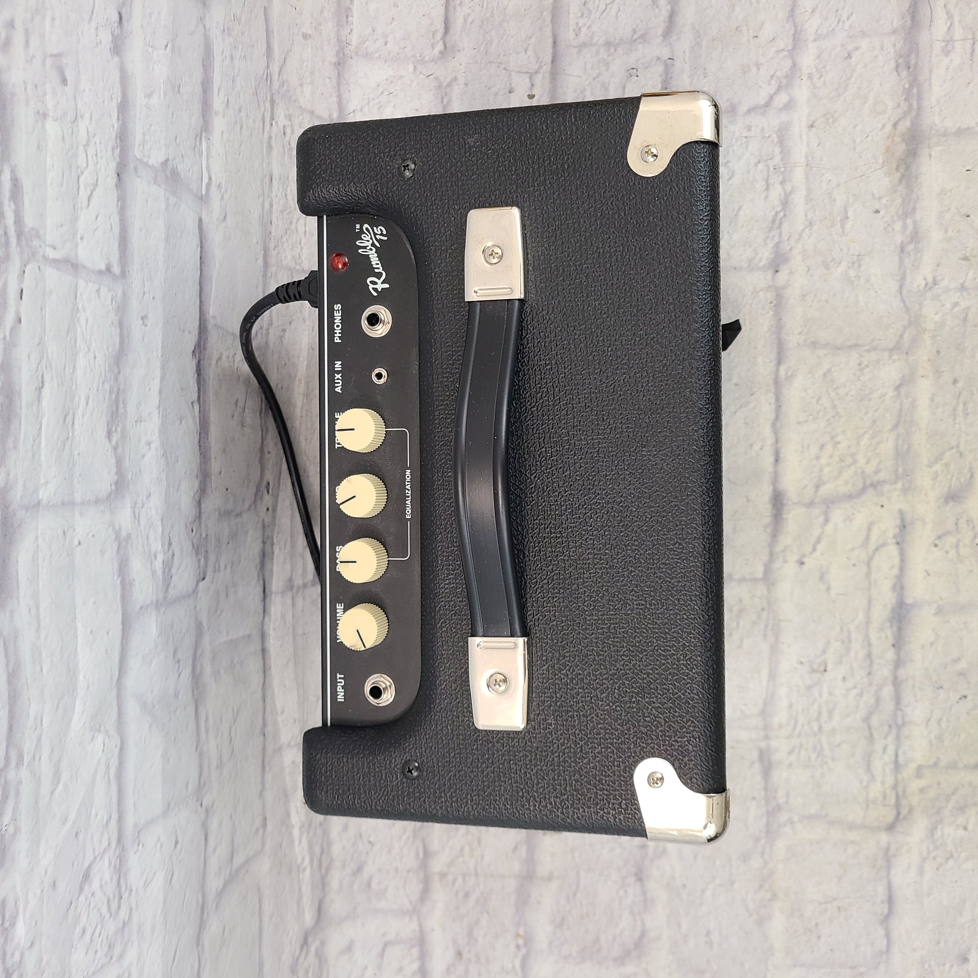 Fender Rumble 15 Bass Guitar Combo Amp - Evolution Music