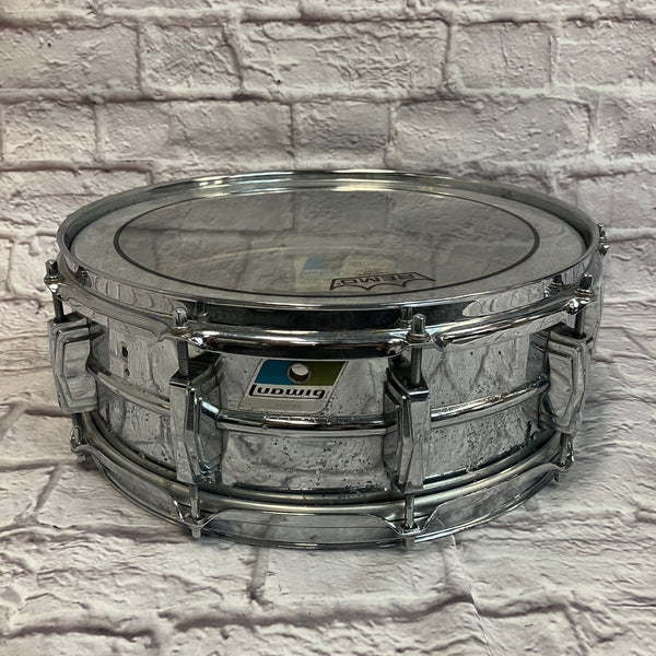 Ludwig Vintage 1971 Supraphonic 14 x 5 Snare Drum Pitted - Evolution Music