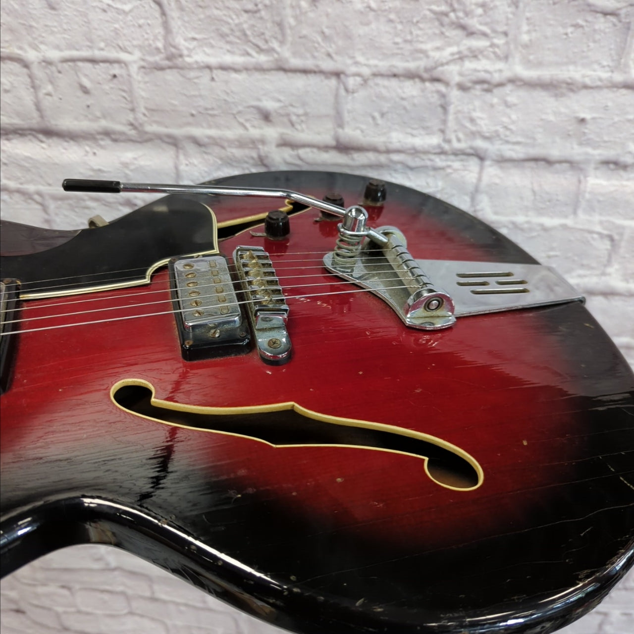 Hofner Vintage 1960s 4600 Verithin Hollow Body Electric Guitar ...