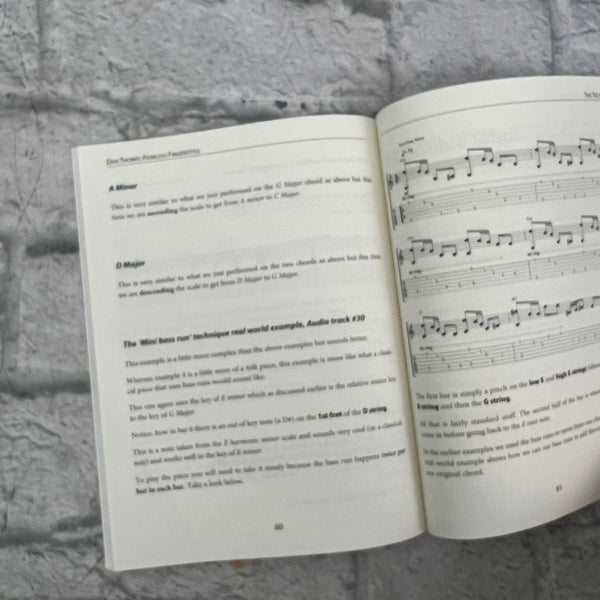 Rockstar Publishing Dan Thorpe Fearless Fingerstyle Guitar Book ...