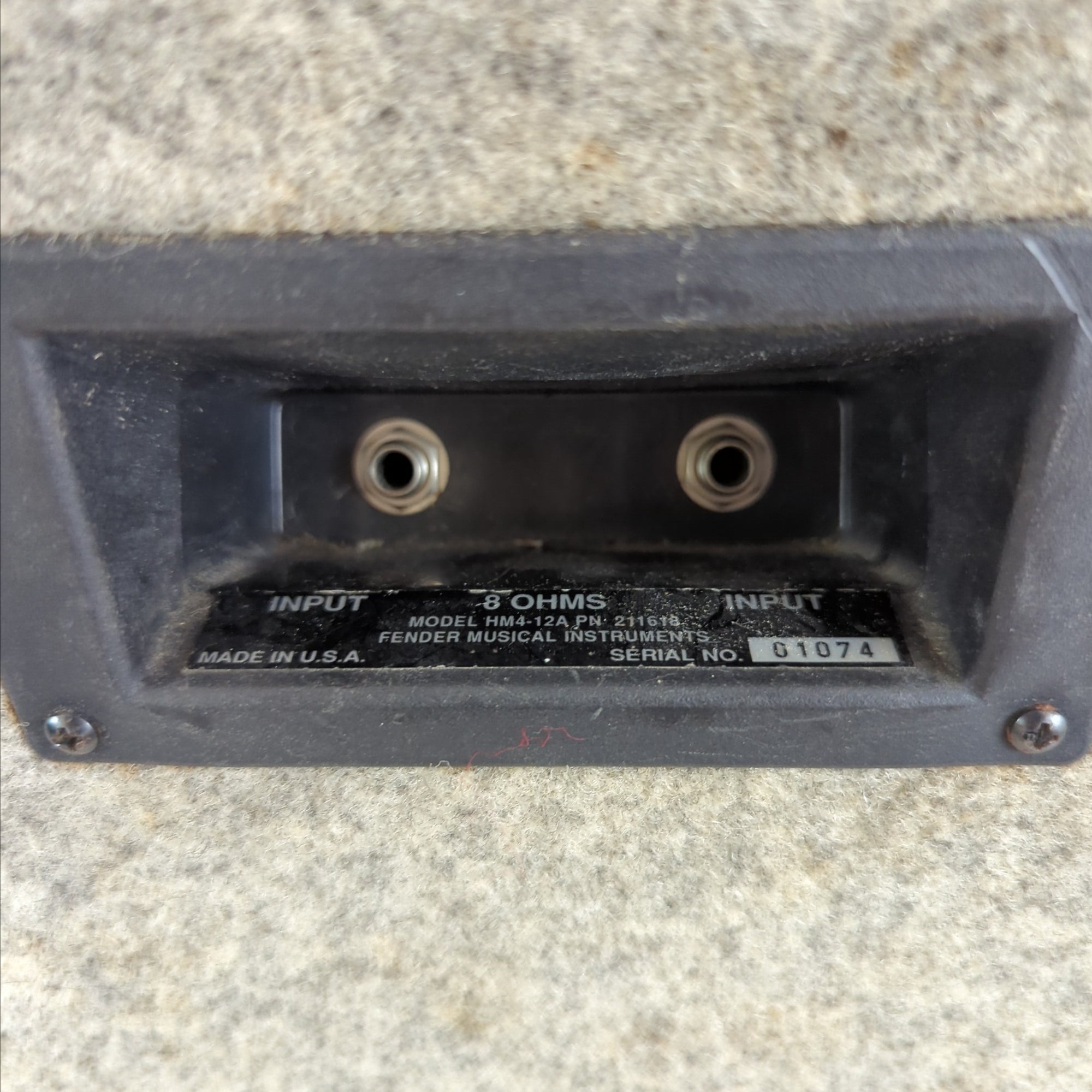 Fender HM4-12A M80 4x12 Guitar Cab - Evolution Music