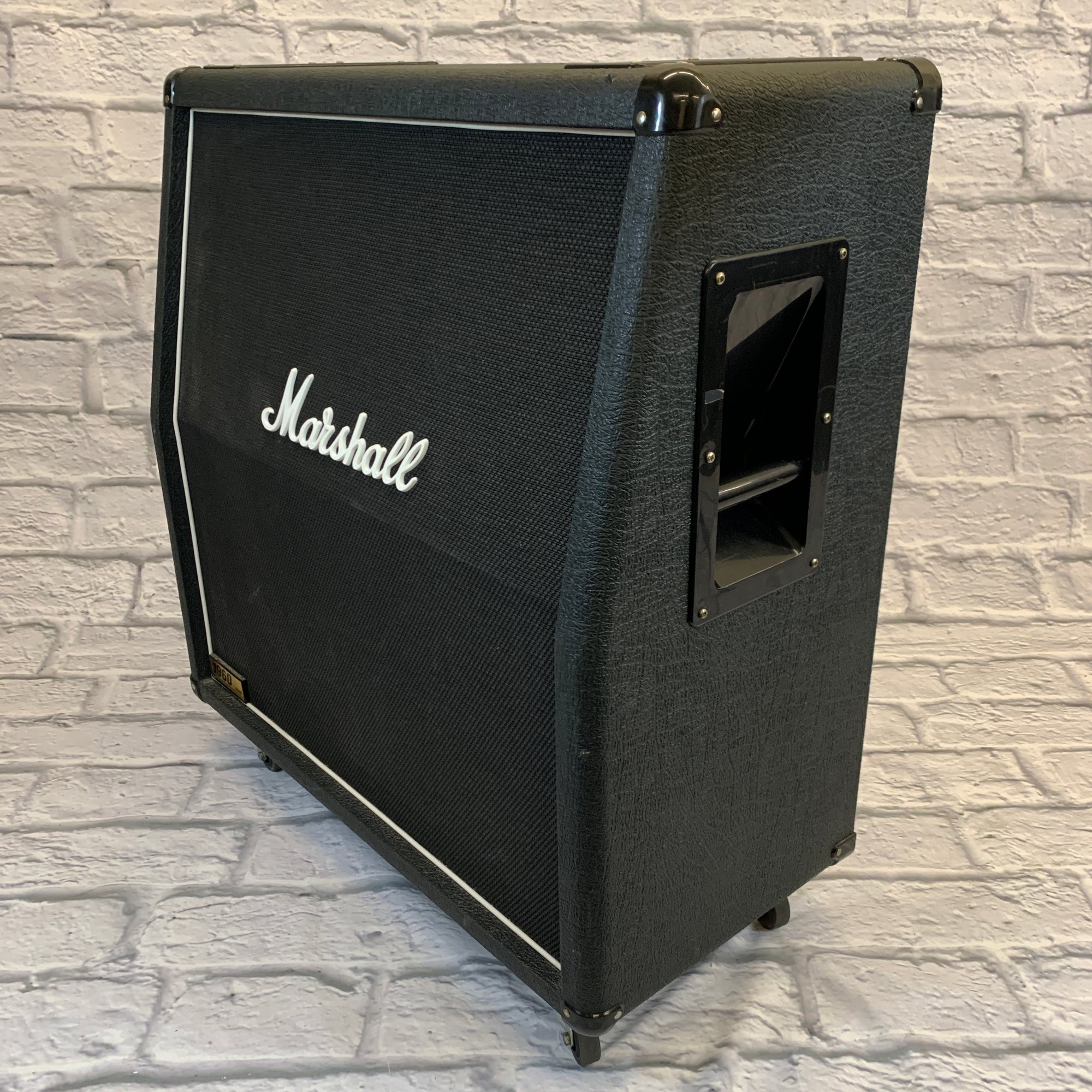 Marshall 1960A 4x12 Slant Guitar Cabinet Black 2000s - Evolution Music