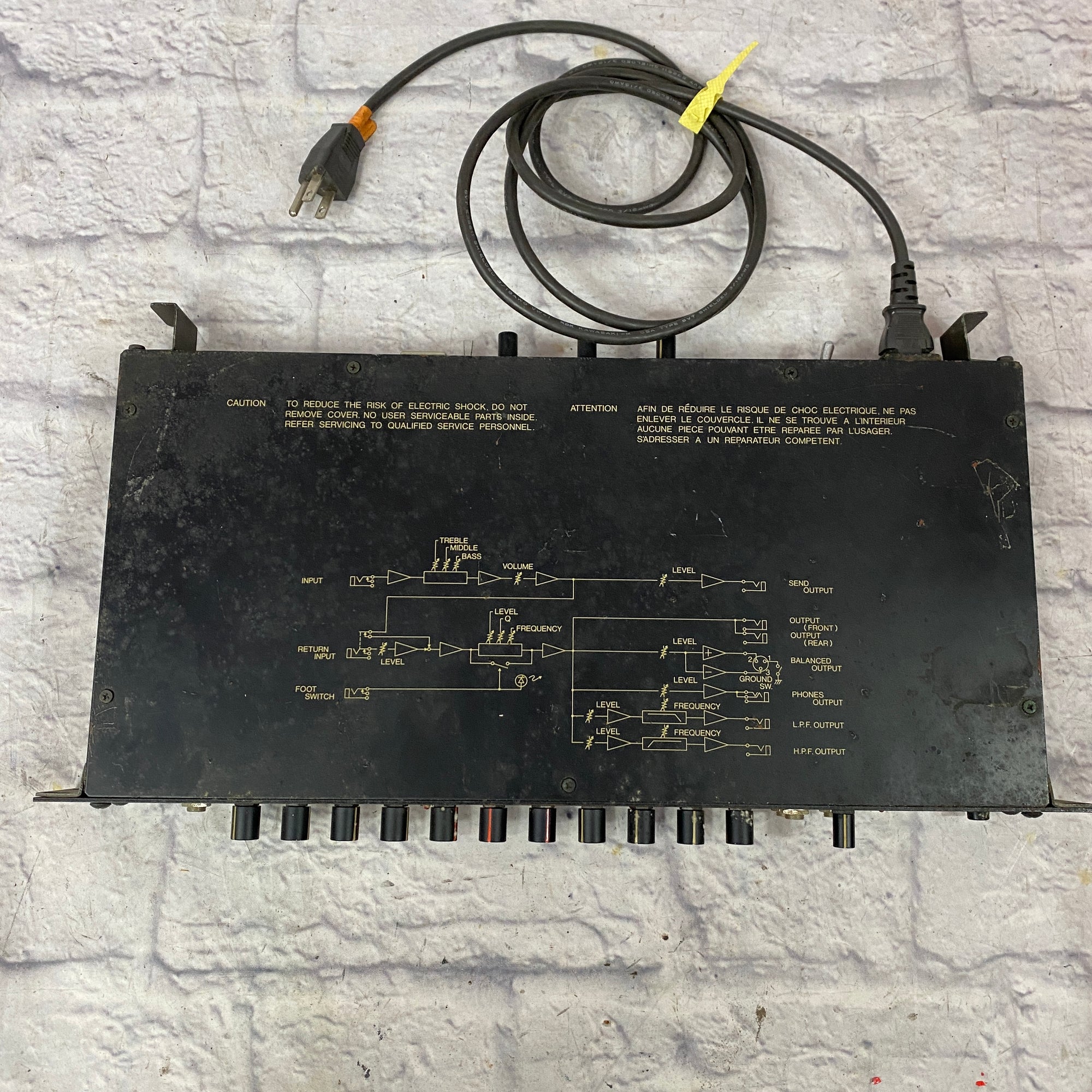 Yamaha PB1 Bass Preamp Rack Unit - Evolution Music