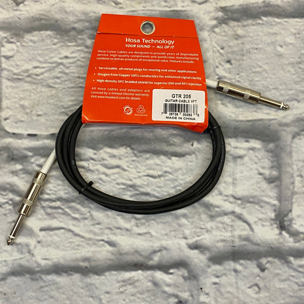Hosa Guitar Cable 5ft - Evolution Music