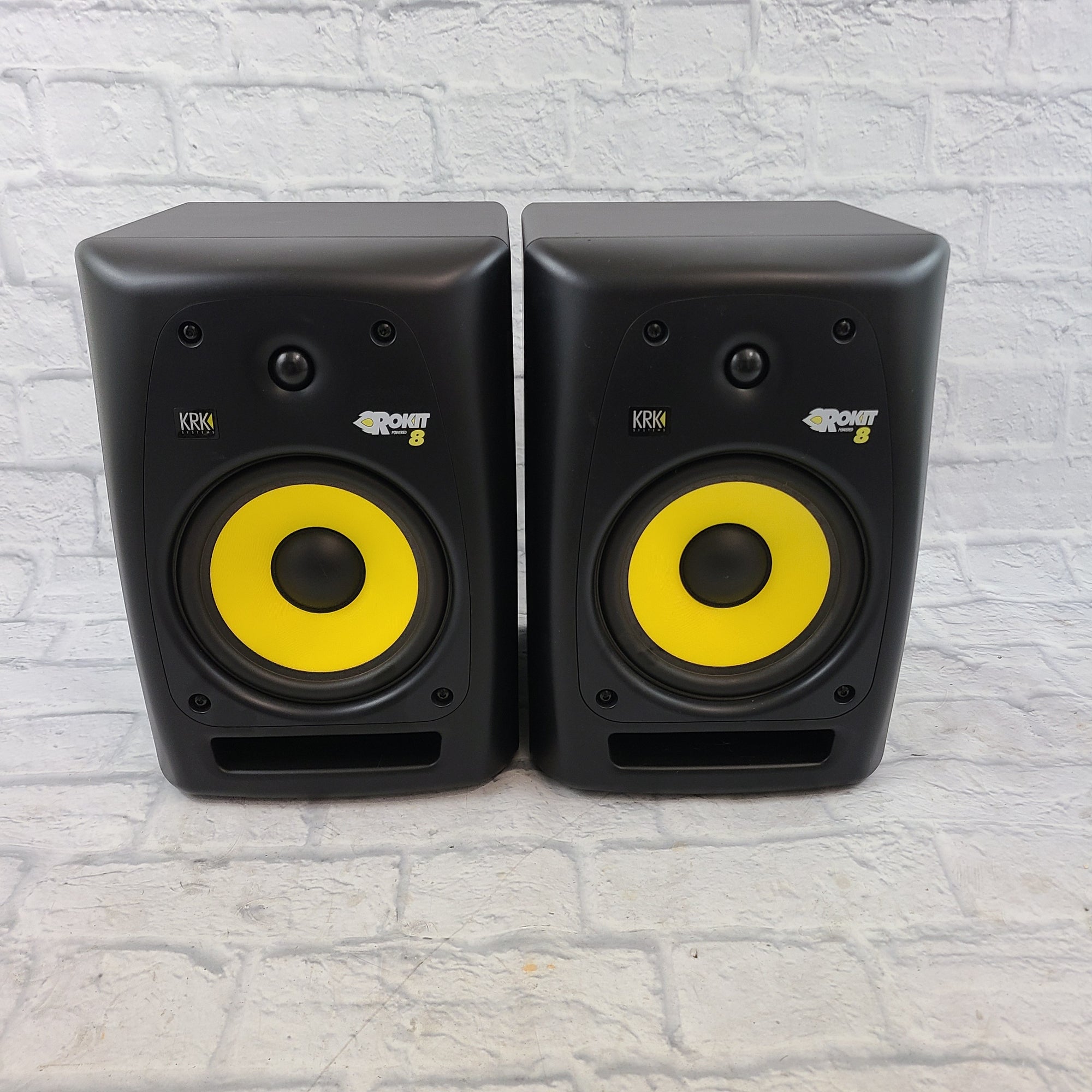 KRK Systems Rockit 8 Studio Monitors (Pair) - Evolution Music