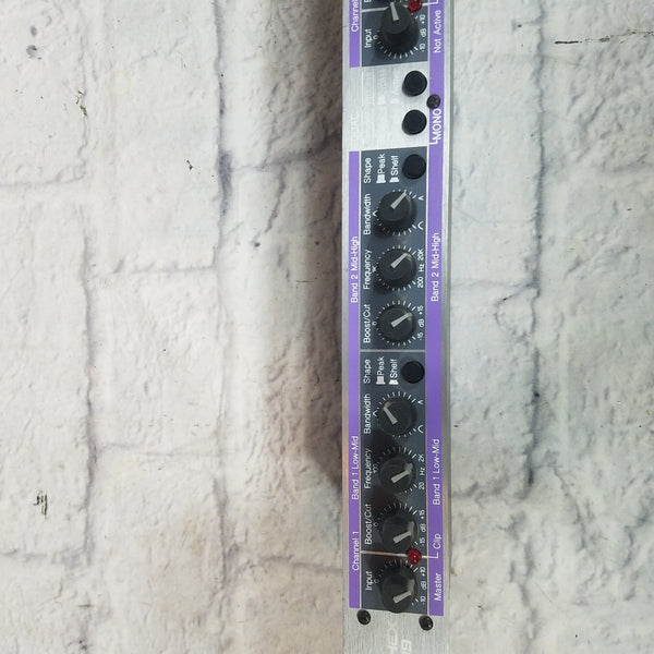 Vintage Aphex 109 Parametric Equalizer with Tubessence EQ Rack ...