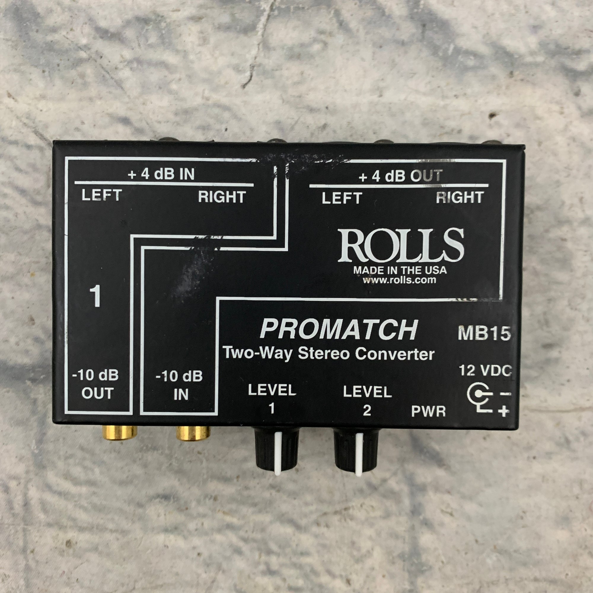 Rolls MB15 Promatch Two-Way Stereo Converter - Evolution Music