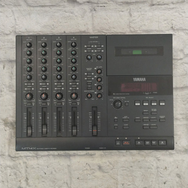 Yamaha MT4X Multitrack Cassette Recorder 1990s - Black - Evolution Music
