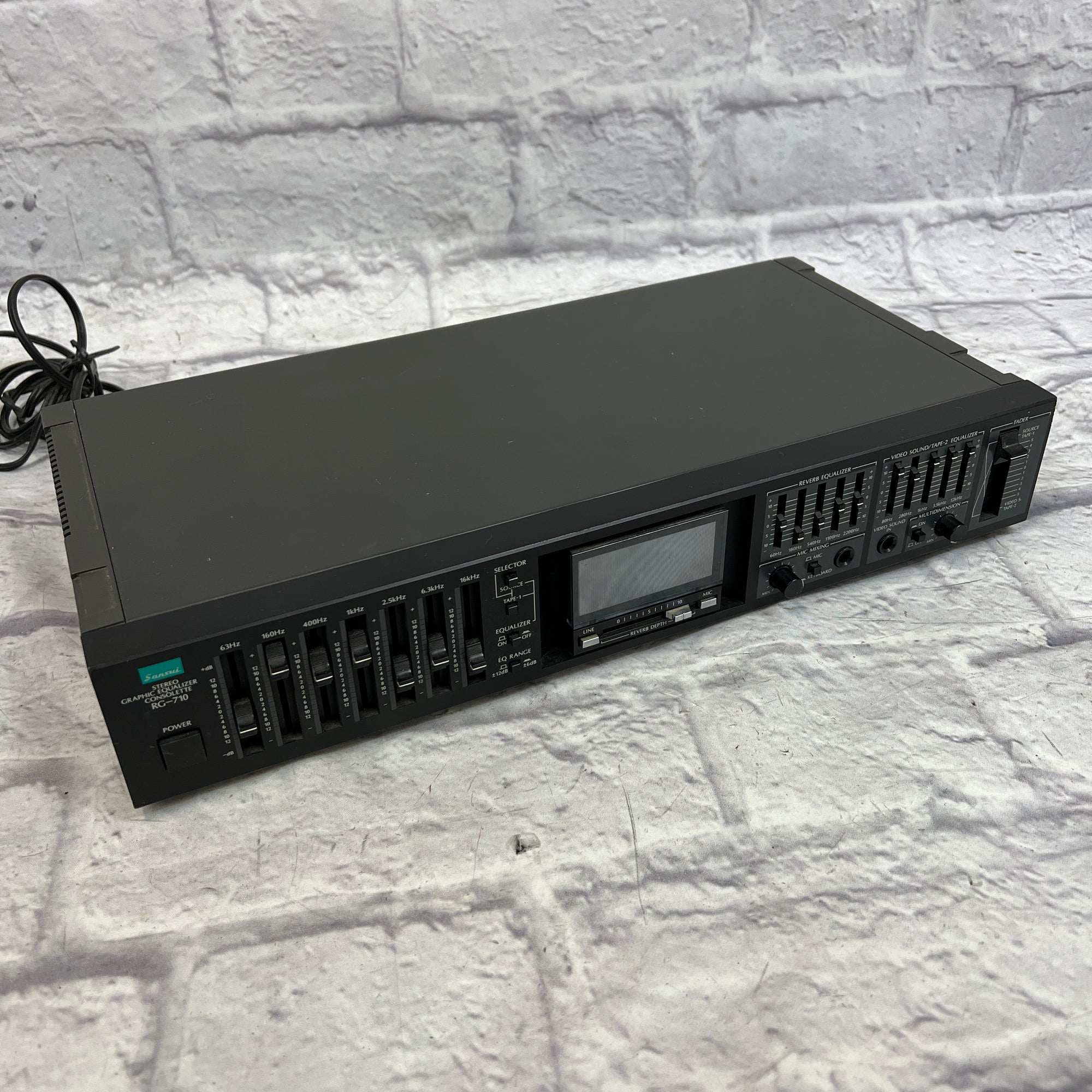 Sansui RG-710 Rack EQ - Evolution Music