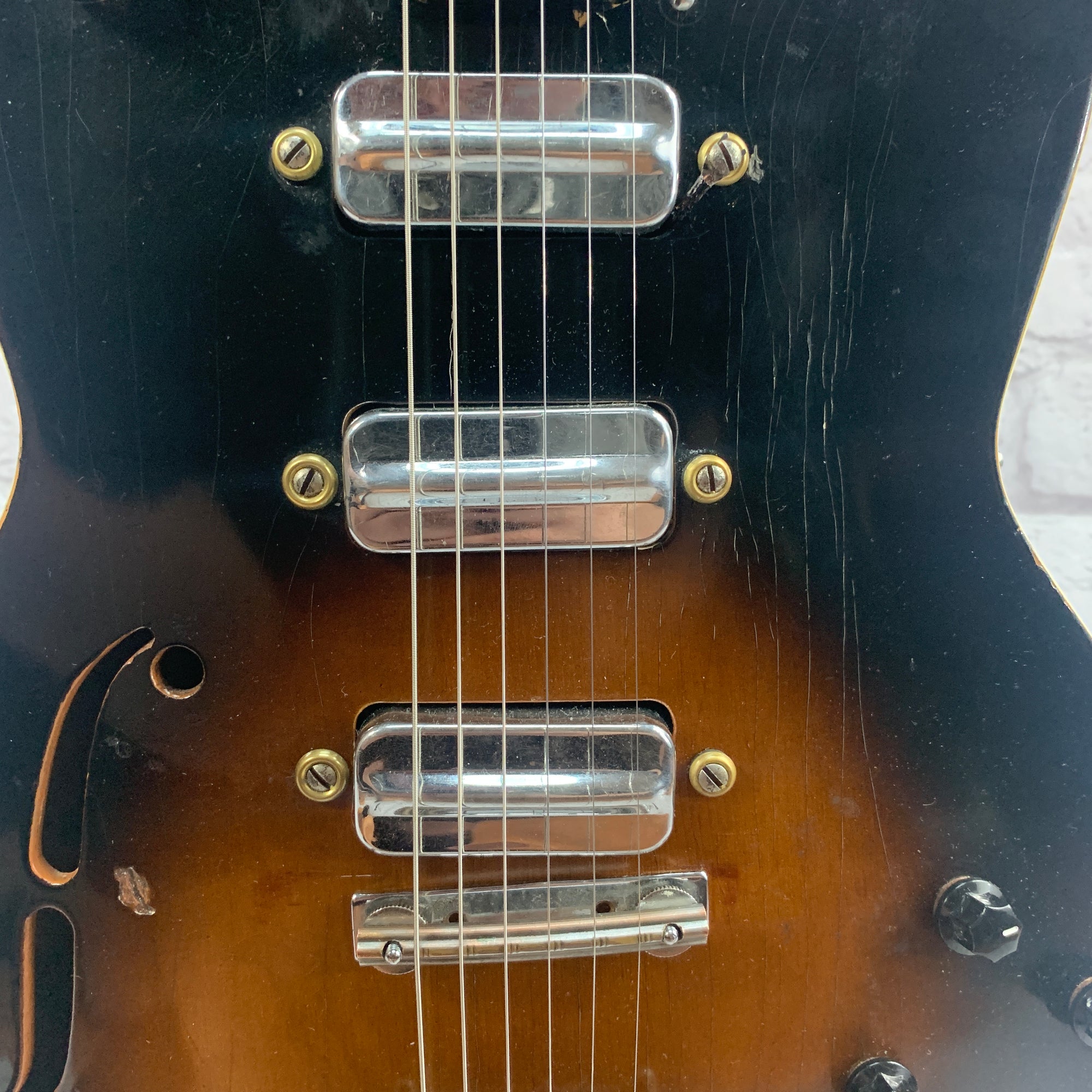 Vintage 1960s Kay Speed Demon 3 Pickup Electric Guitar - Evolution Music