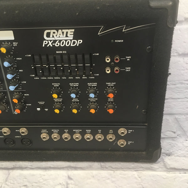 Crate PX-600DP 150w Powered Mixer - Evolution Music