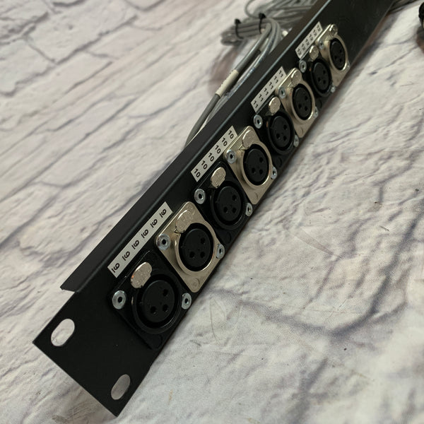 Middle Atlantic 8 Channel Rack Mount XLR Patchbay - Evolution Music
