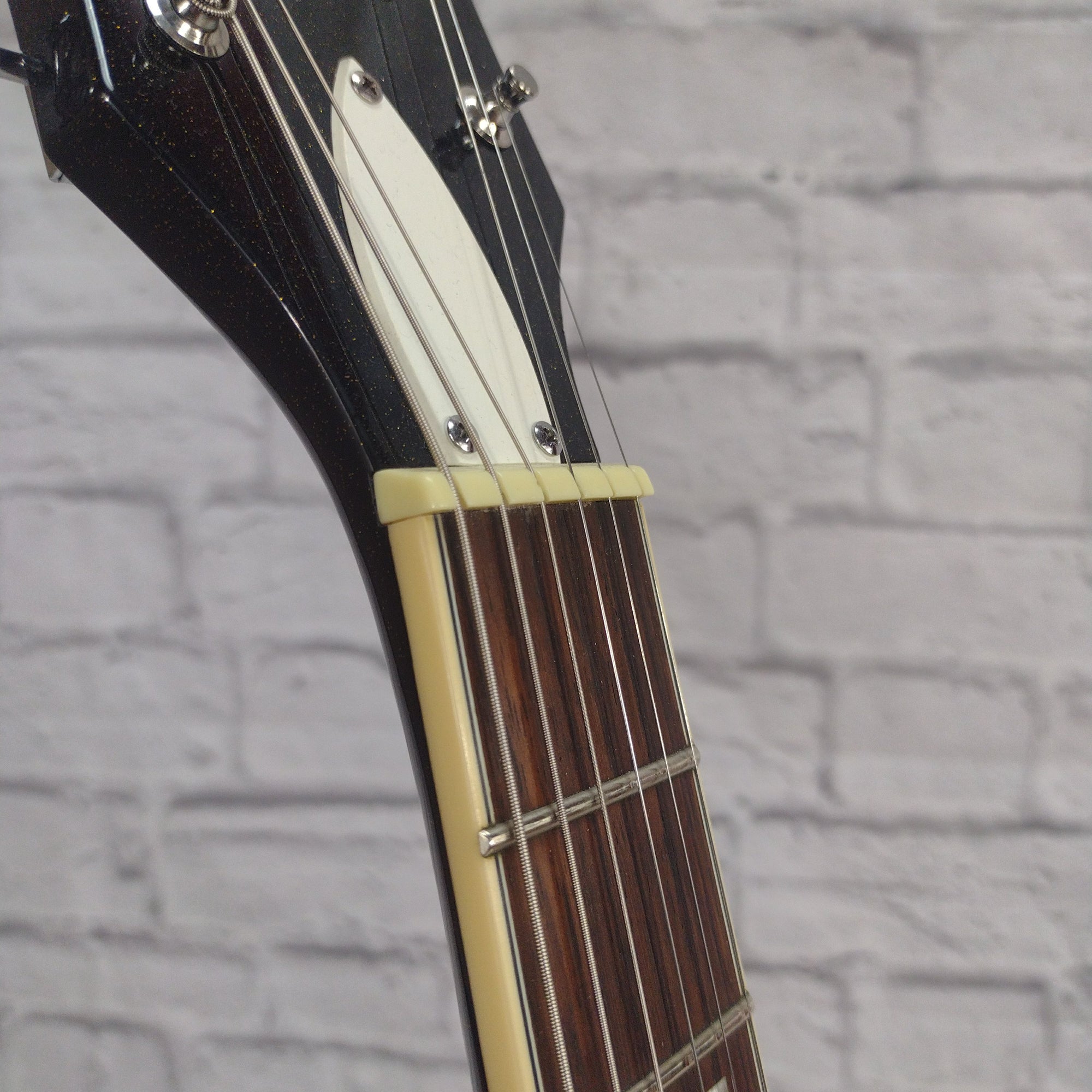 Silvertone Jupiter 1423 Reissue Black Electric Guitar - Evolution Music