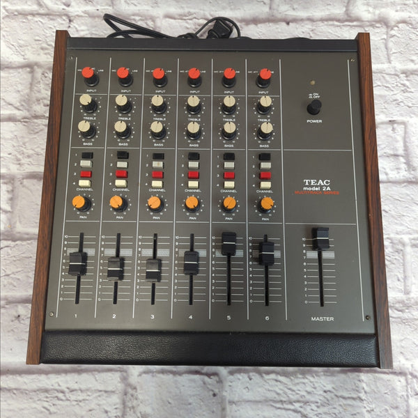 Teac Model 2A Vintage Analog Mixer - Evolution Music