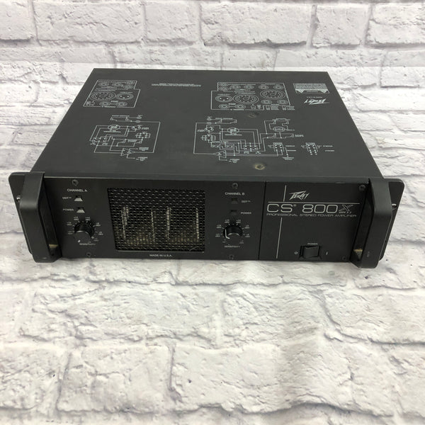 Peavey CS 800X 600W Professional Stereo Power Amplifier - Evolution Music