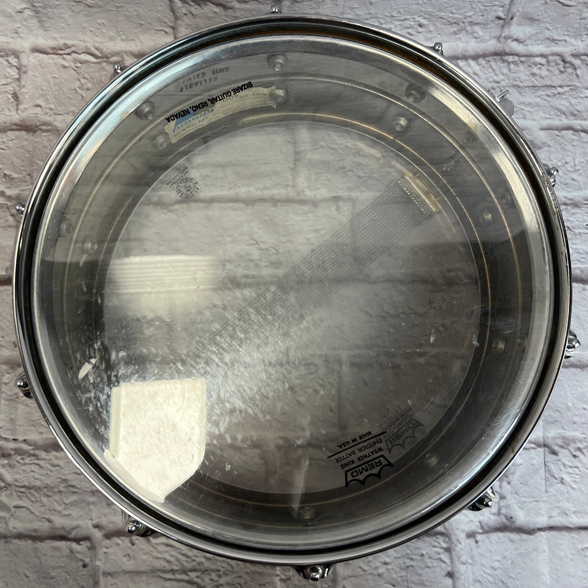 Ludwig Vintage 1971 Supraphonic Snare Drum 14x5 Pitted - Evolution Music