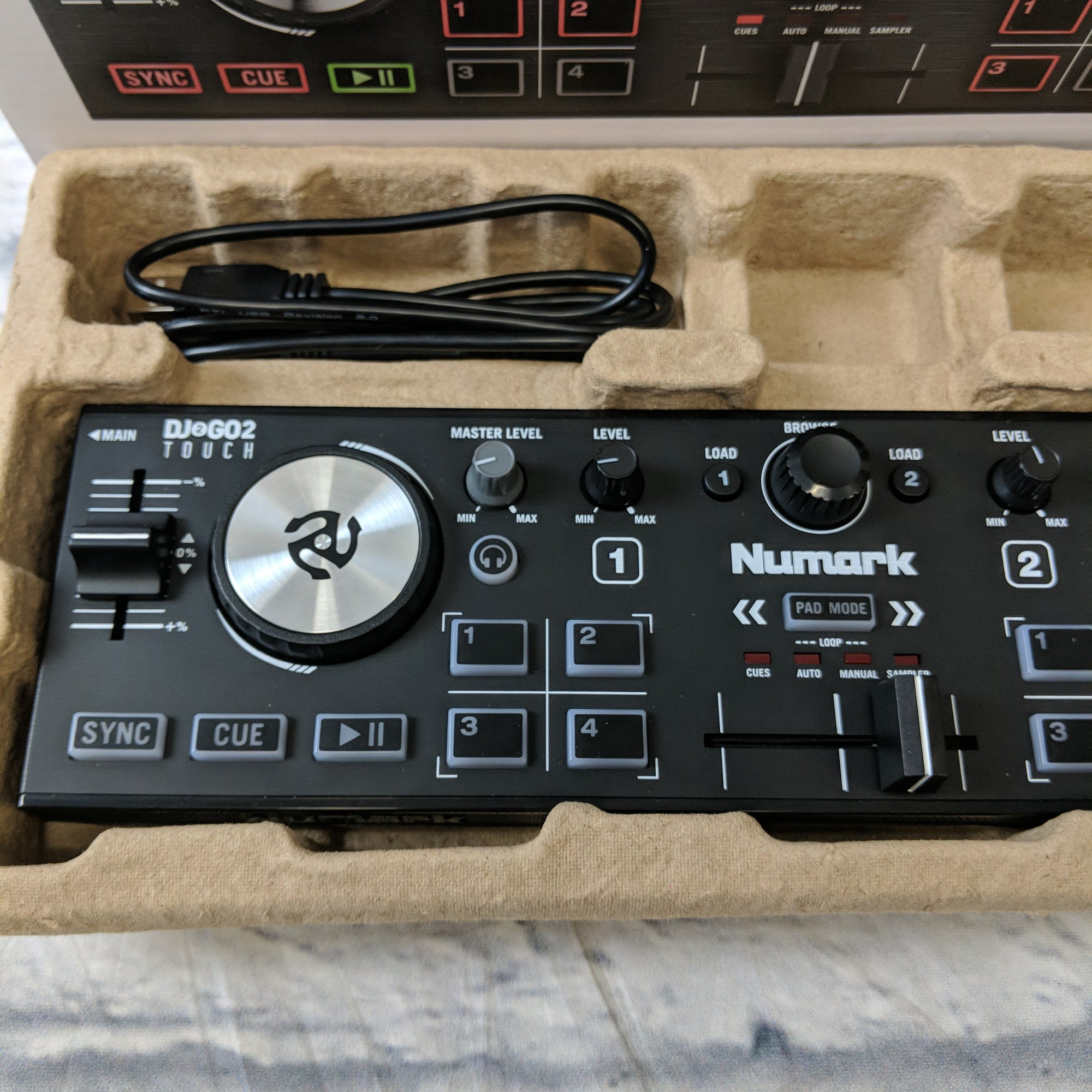 Numark DJ2 Go2 Touch DJ Controller - Evolution Music