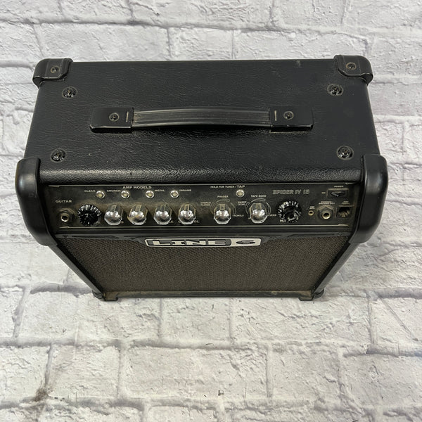 Line 6 Spider IV 15 Watt Combo Amp - Evolution Music