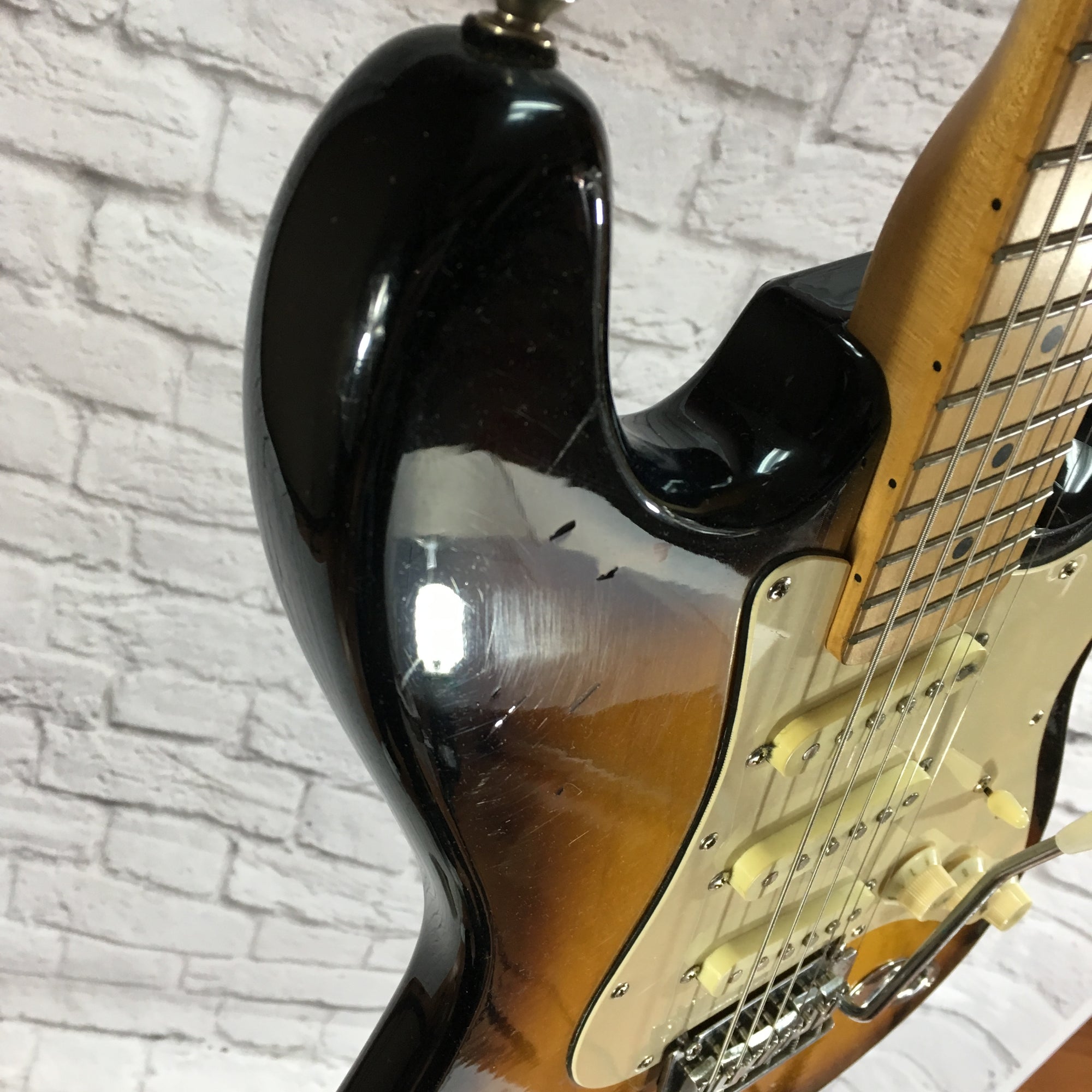 Epiphone Strat Style Electric Guitar Sunburst Made in Korea - Evolution Music