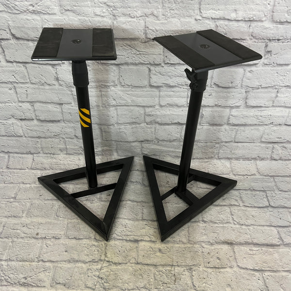 Rockville Adjustable Studio Monitor Speaker Stands (Pair) - Evolution Music