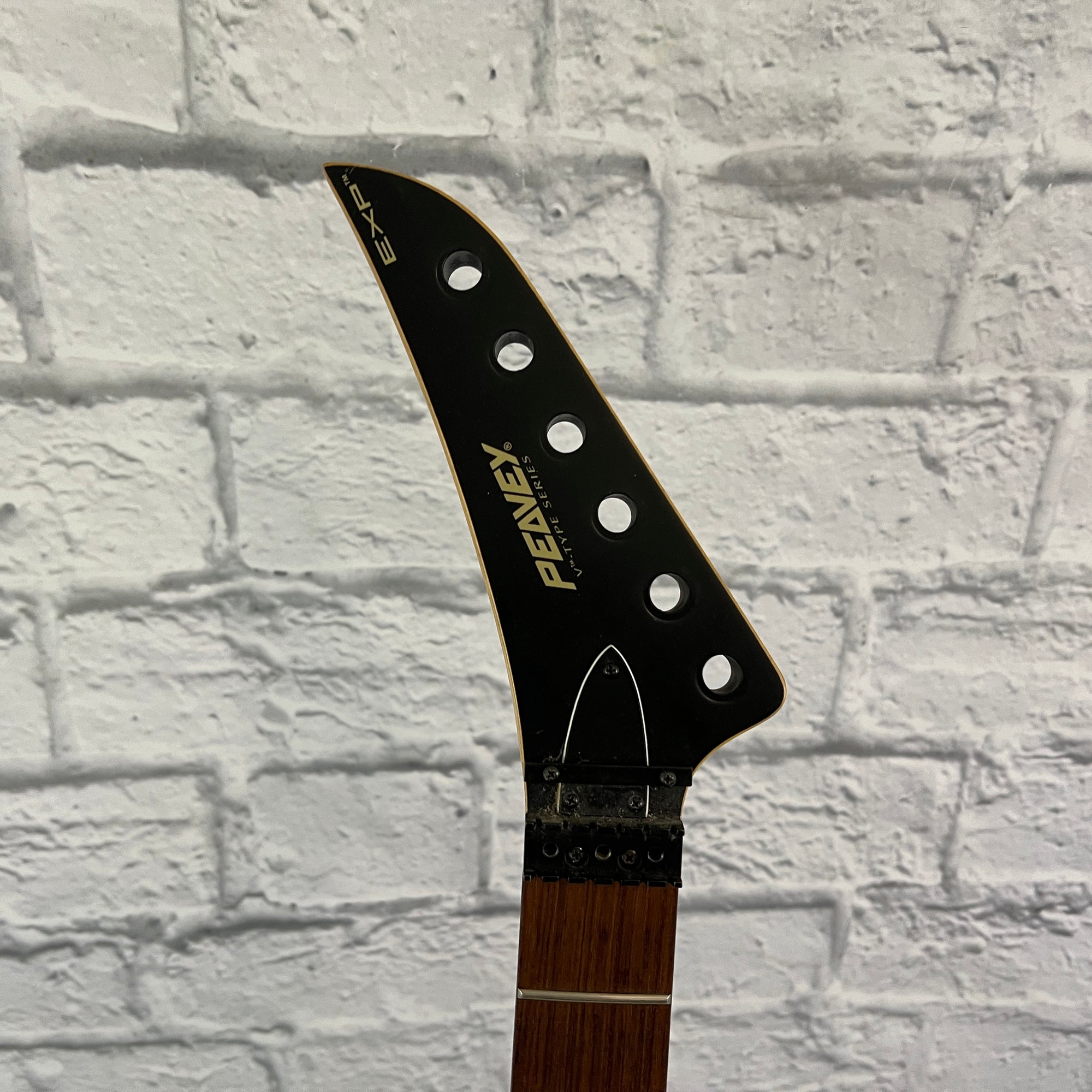 PROJECT Peavey EXP V-Type Electric Guitar - Black - Evolution Music