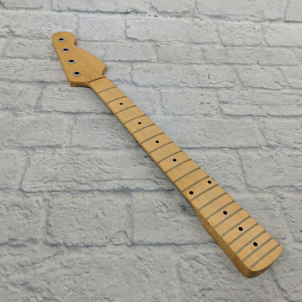 Unknown Maple Short Scale Bass Neck - Evolution Music