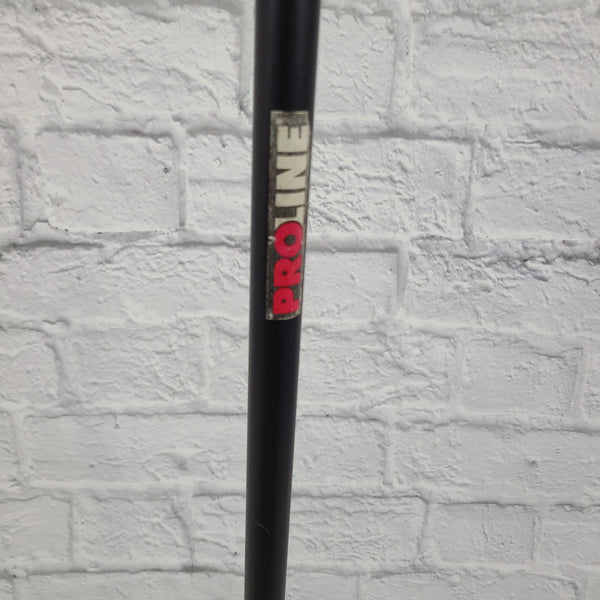Proline Round Base Straight Mic Stand - Evolution Music