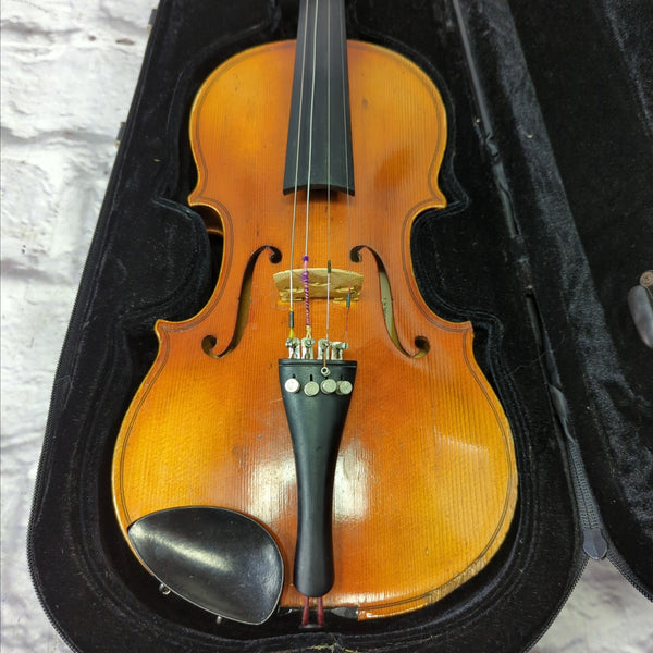 C. Meisel Mozart 3/4 Violin with case, NO BOW - Evolution Music