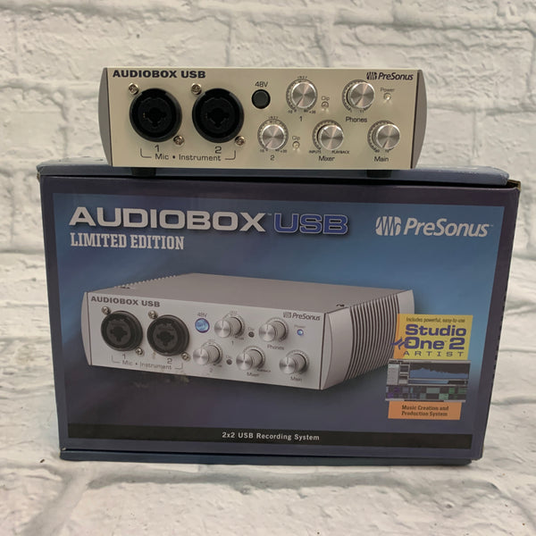 Presonus AudioBox USB Interface - White - Evolution Music