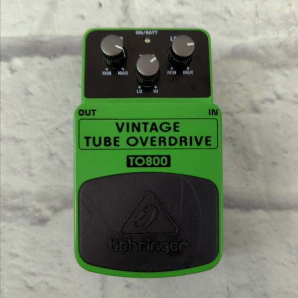 Behringer TO800 Vintage Tube Overdrive - Evolution Music