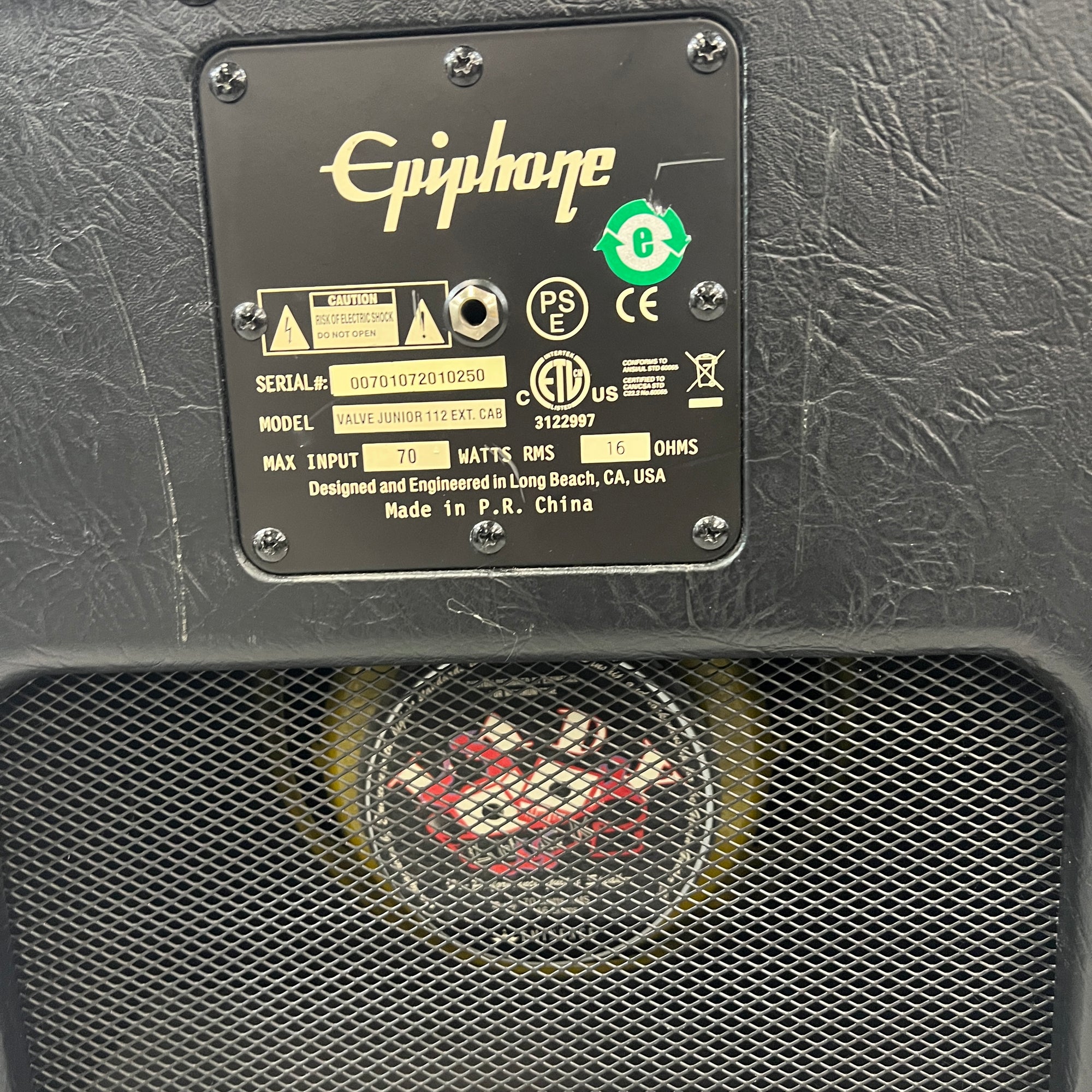 Epiphone Valve Junior 112 Ext Cab - Evolution Music