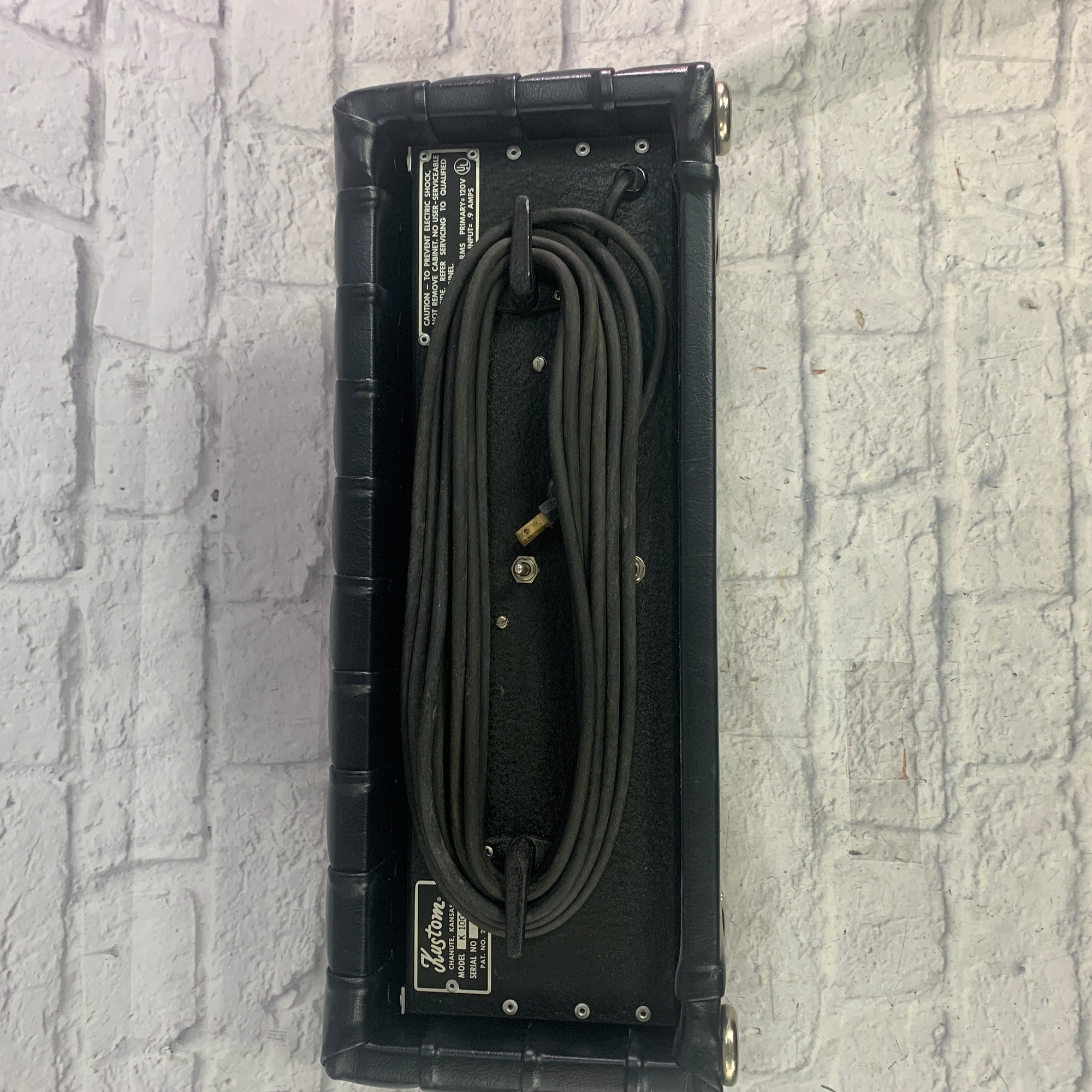 Kustom Tuck and Roll K 100 Guitar Amp Head - Evolution Music