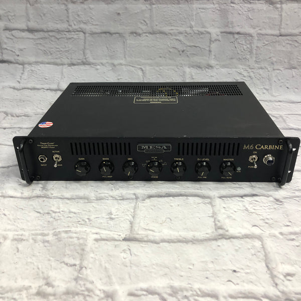 Mesa Boogie M6 Carbine Rackmount Bass Head - Evolution Music