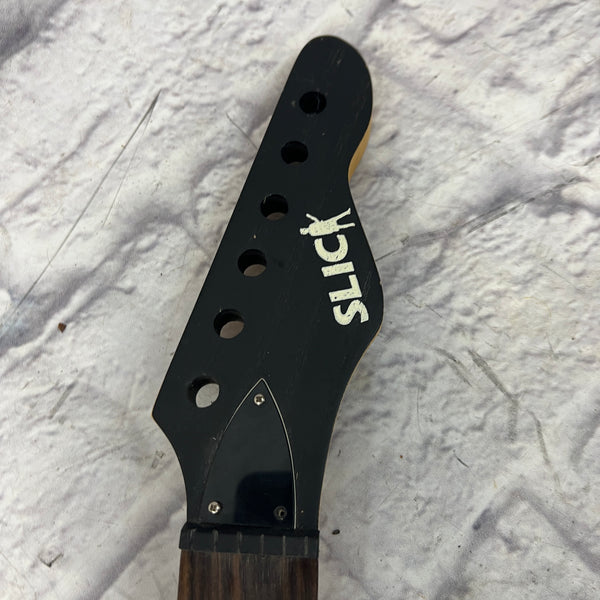 Slick 22-Fret Electric Guitar Neck Maple Rosewood - Evolution Music