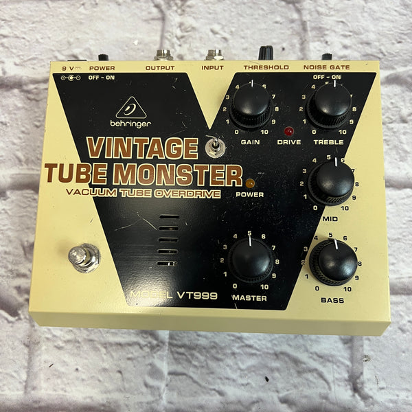 Behringer VT999 Vintage Tubes Overdrive Pedal - Evolution Music