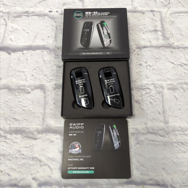 Swiff WS-50 Blackwing Digital Wireless System - Evolution Music