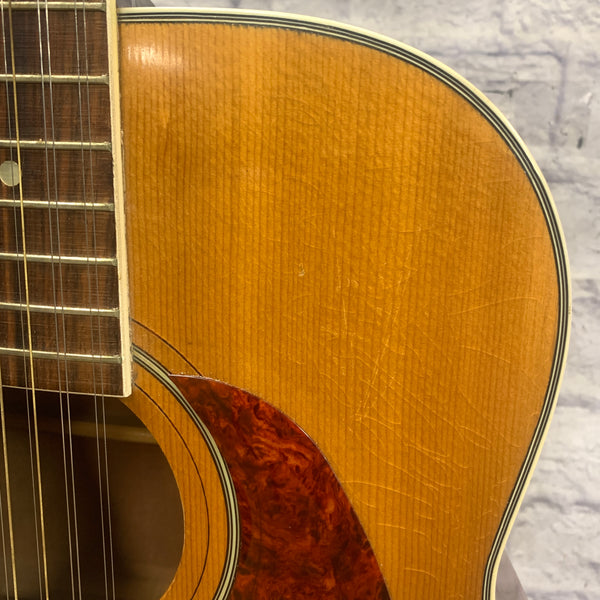 Harmony Sovereign H1260 12 String Acoustic Guitar Project AS IS ...