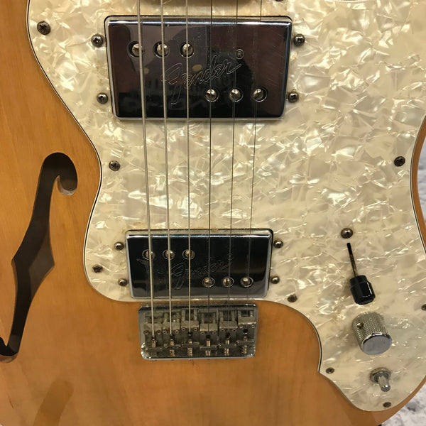 Fender '72 Reissue Telecaster Thinline MIM 2004 Natural - Evolution Music