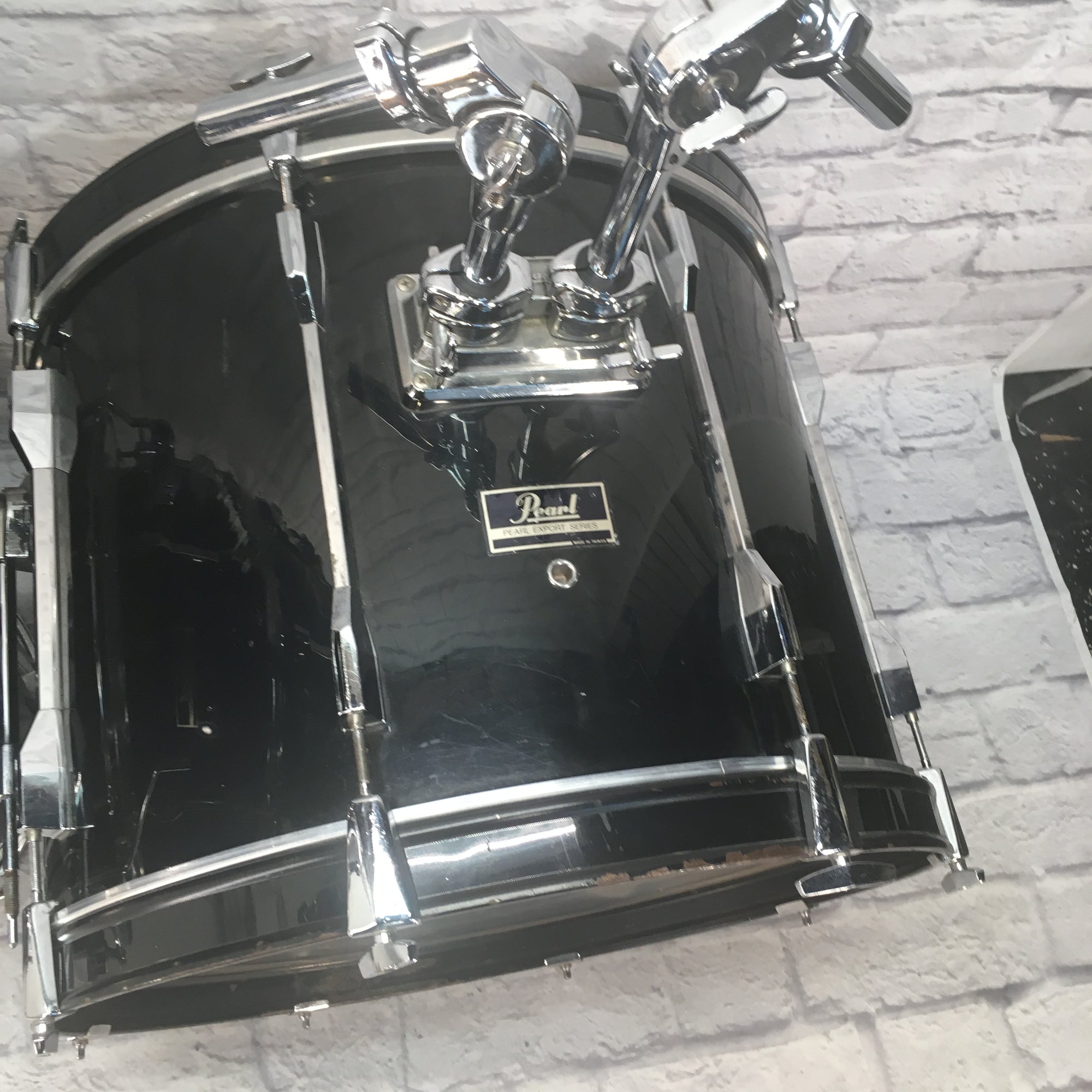 Pearl Export Series Slade 4pc Drum Kit Black 22 16 13 12 - Evolution Music