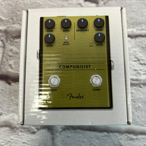 Fender Compugilist Distortion and Compression Pedal - Evolution Music