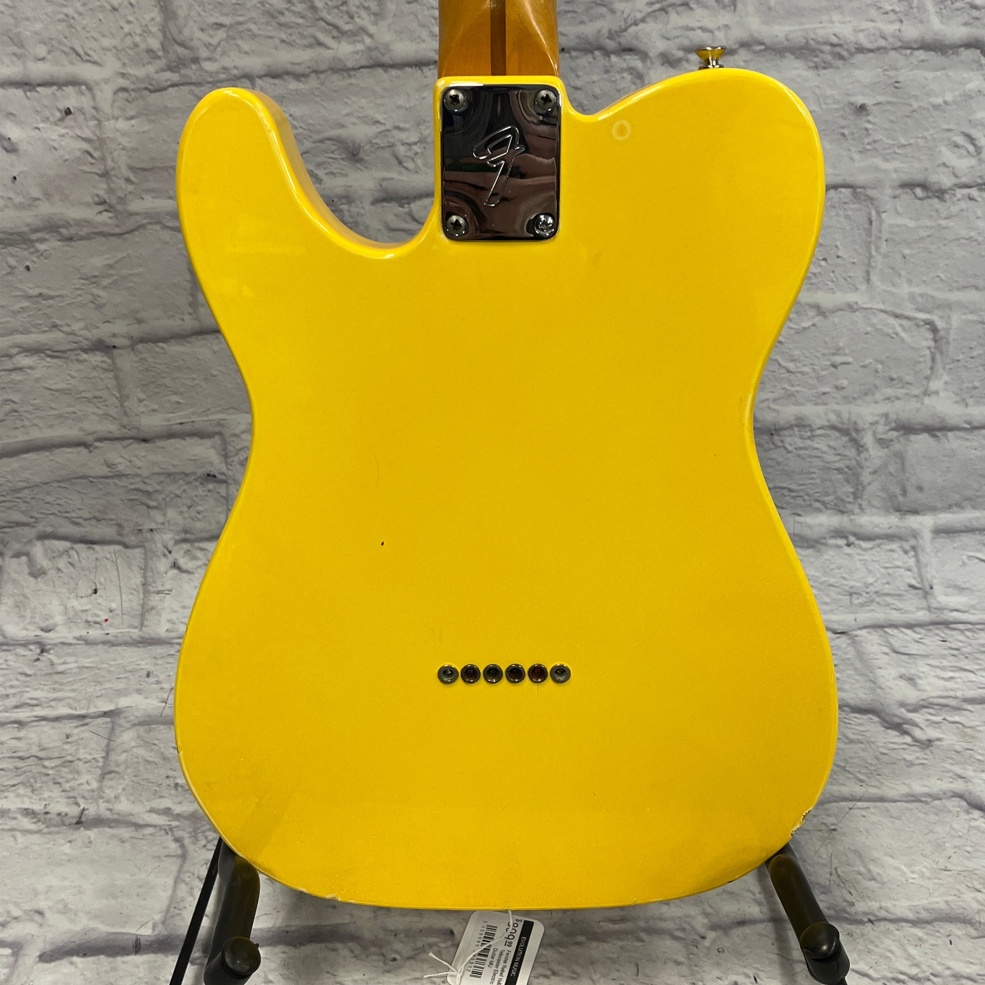 Unknown Yellow Tele Partscaster Electric Guitar - Evolution Music