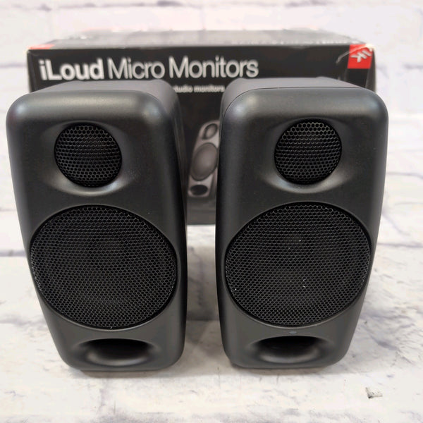 IK Multimedia iLoud Micro Monitor Pair Black - Evolution Music