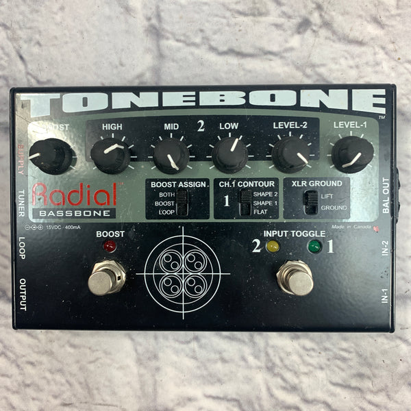 Radial Bassbone Bass Preamp Direct Box - Evolution Music