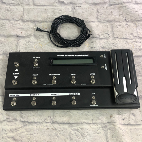 Line 6 FBV Shortboard Foot Controller Footswitch - Evolution Music