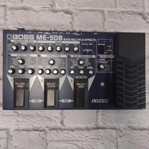Boss ME-50B Bass Multi Effects Pedal - Evolution Music