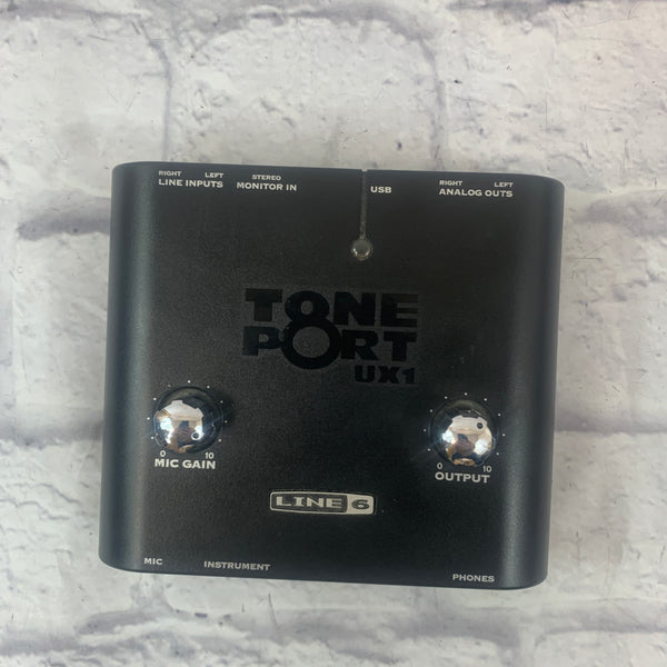 Line 6 Tone Port UX1 Audio Interface - Evolution Music
