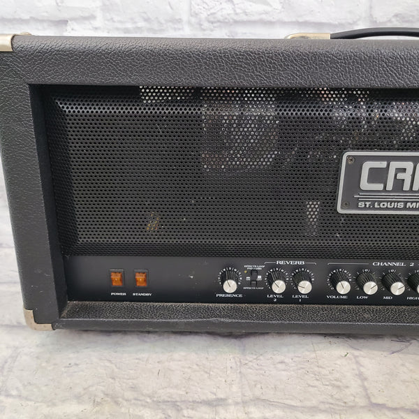 USA Crate Blue Voodoo BV-120H 120 Watt Tube Amp Guitar Head - Evolution ...